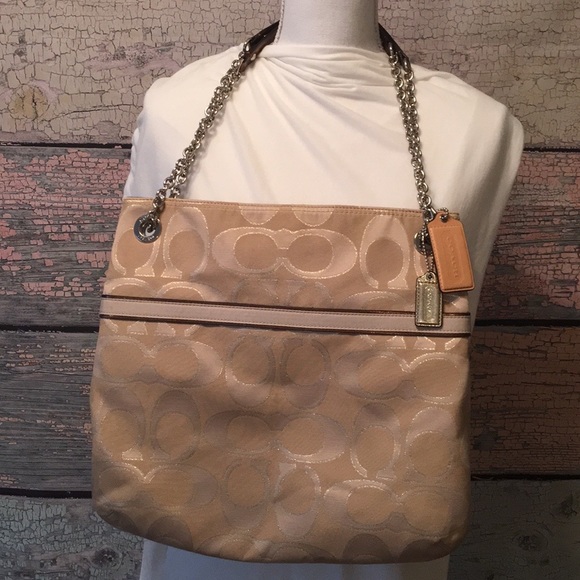 Coach | Bags | Coach Crossbody Chain Strap Purse | Poshmark